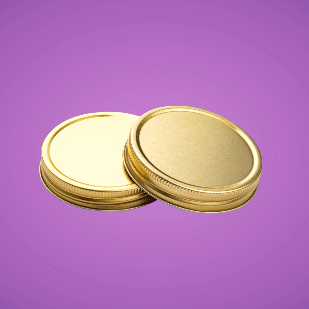 Aluminium Caps & Lids for Glass Bottles and Jars – ColouredBottles
