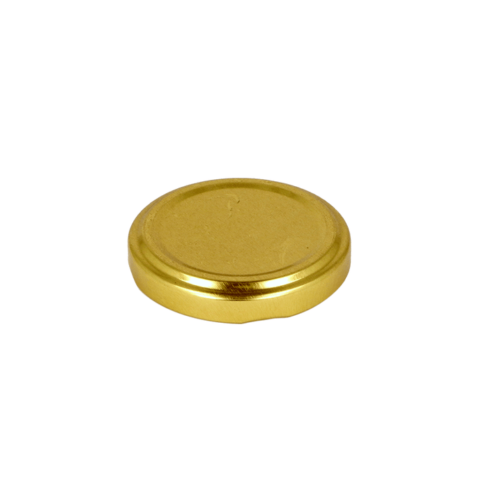 Glass Jars and Lids - T/O 53 Gold Lid for Jar