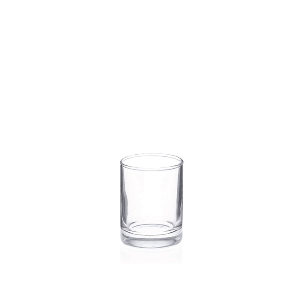 5cl Clear Gabrielle Candle Glass – Compact Glass Votive Container