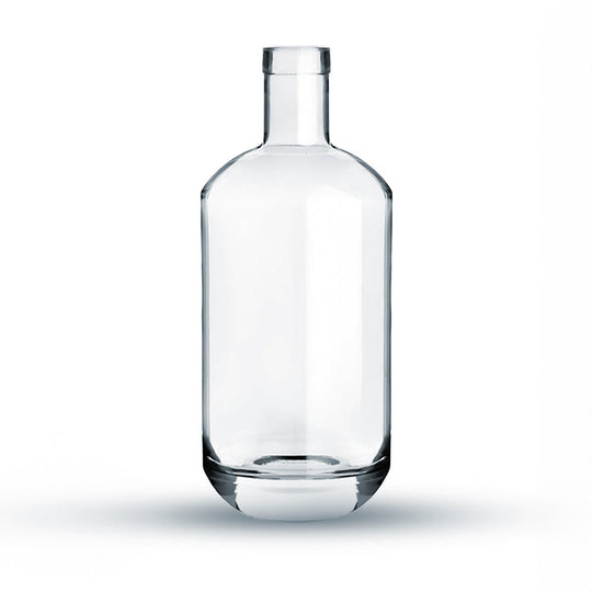 700ml Pacho Glass Spirit Bottle | Clear Cylindrical Design