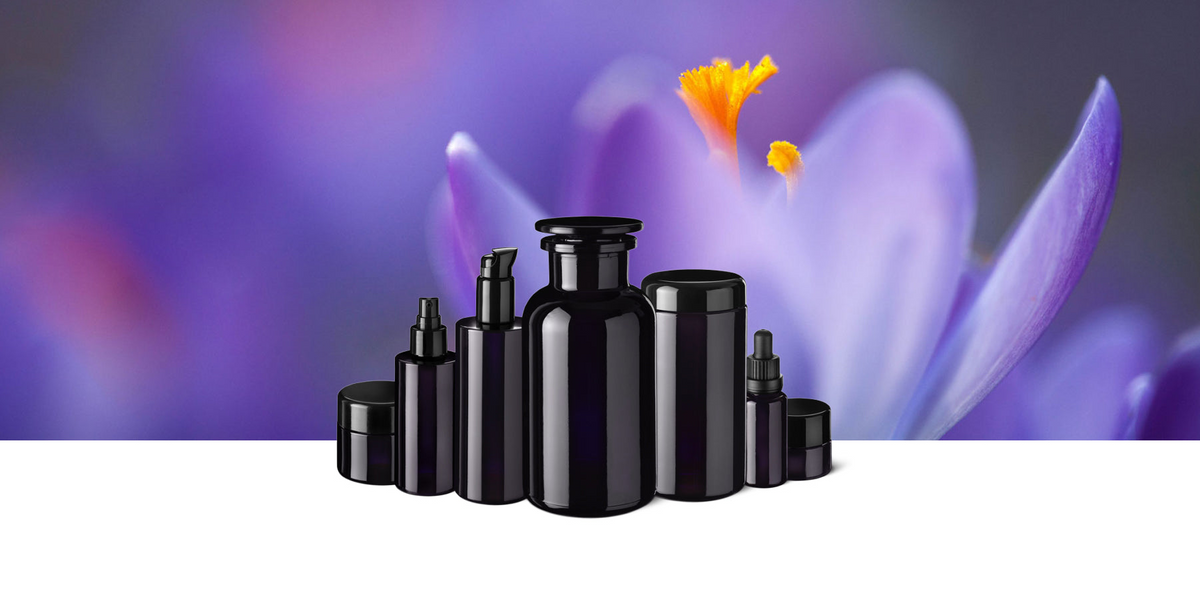 Miron Glass Packaging | Violet Glass for Natural Products